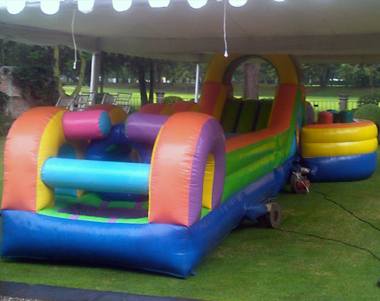 Laberinto Infantil con Curva | Renta de Inflables